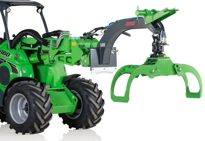 Timber Grab HD | Loader Attachment | Avant NZ